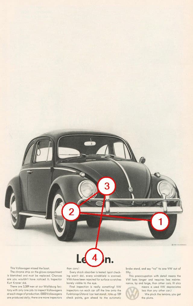 Volkswagen Lemon Print Ad | Swipefile