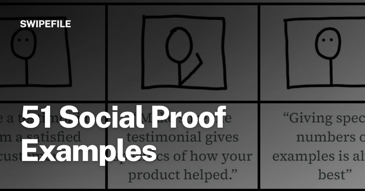 51 Social Proof Examples | SwipeFile