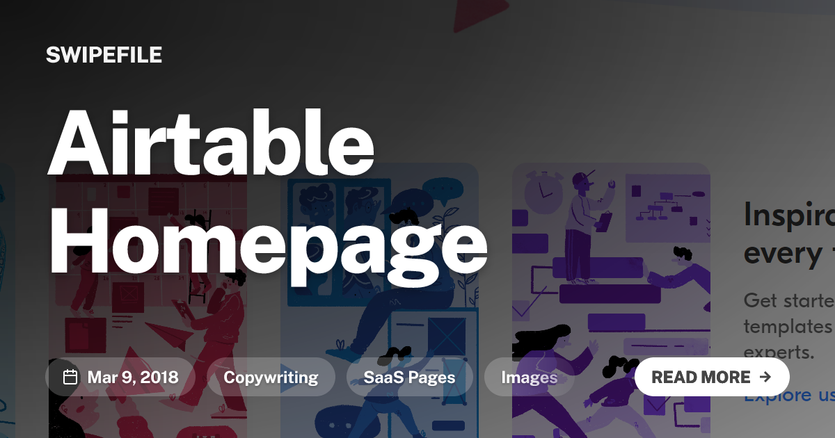 Airtable Homepage | SwipeFile
