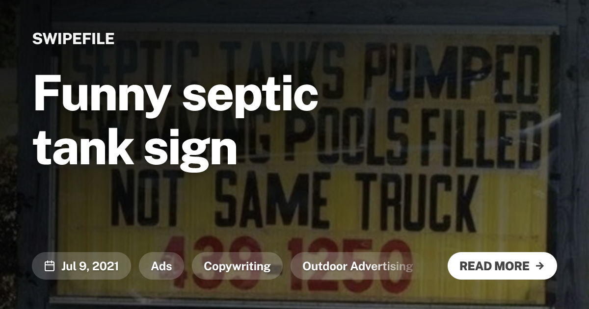 Septic Tank Memes