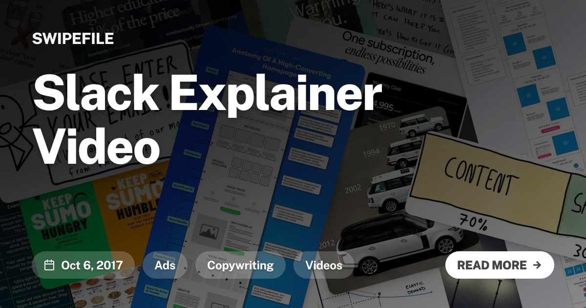 Slack Explainer Video | SwipeFile