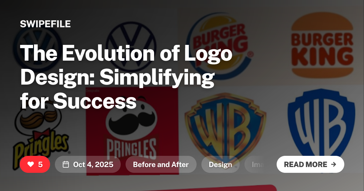 The Evolution of Logo Design: Simplifying for Success | SwipeFile