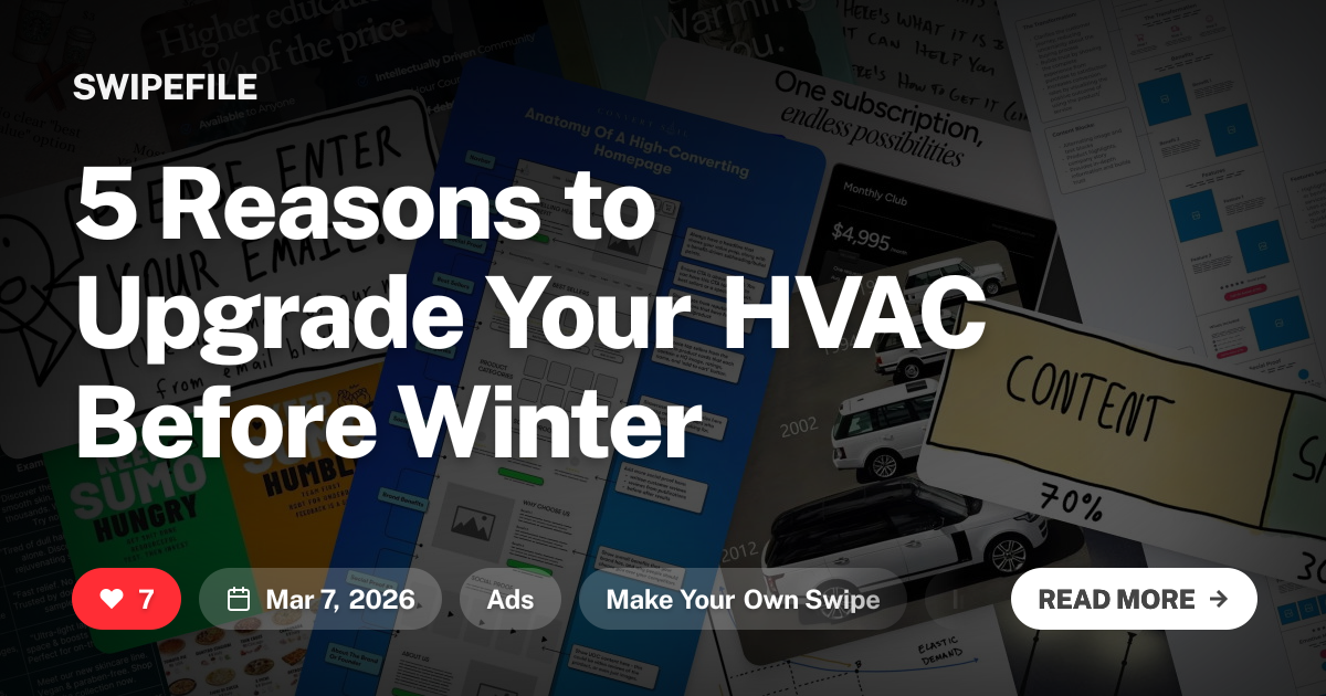 5 Reasons to Upgrade Your HVAC Before Winter | SwipeFile
